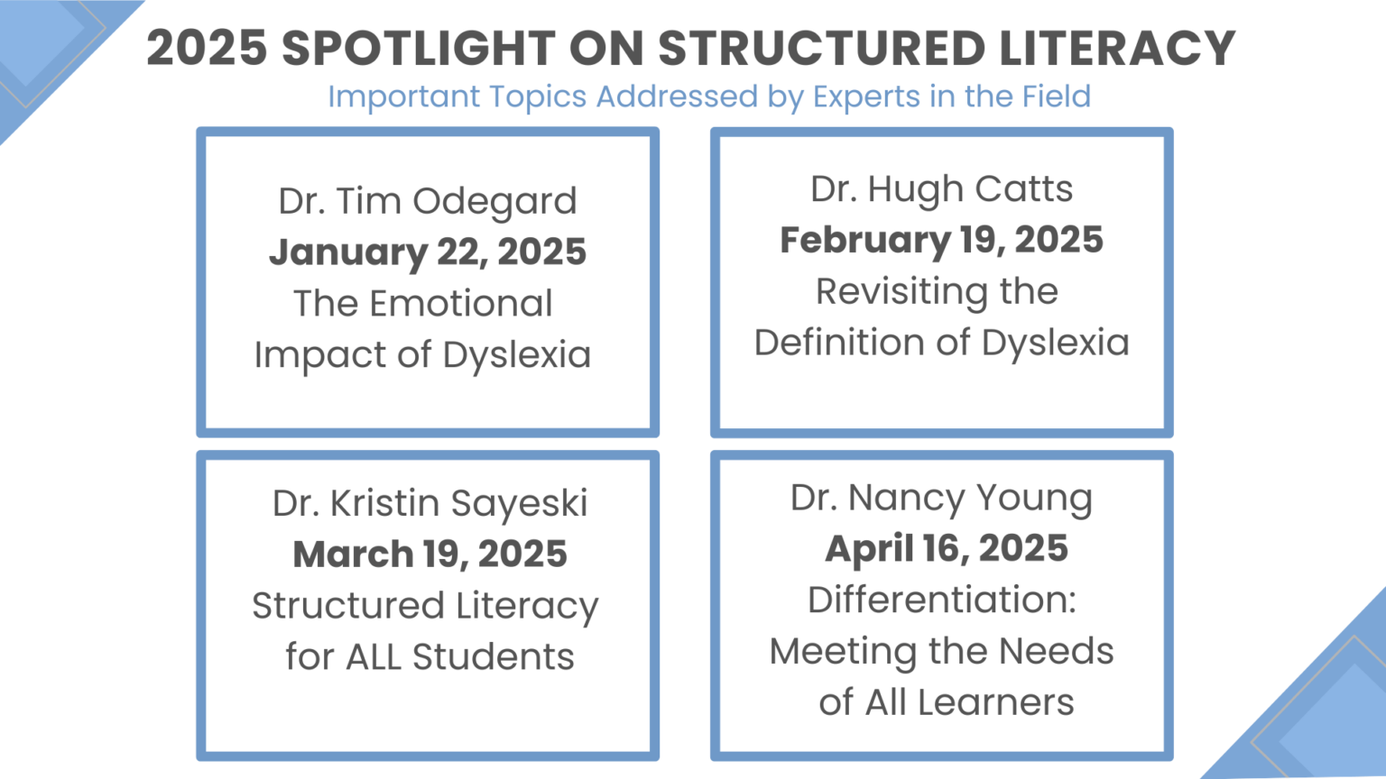 IDA-GA & TRL-GA Spotlight Series: #1 Dyslexia’s Impact on Literacy and ...