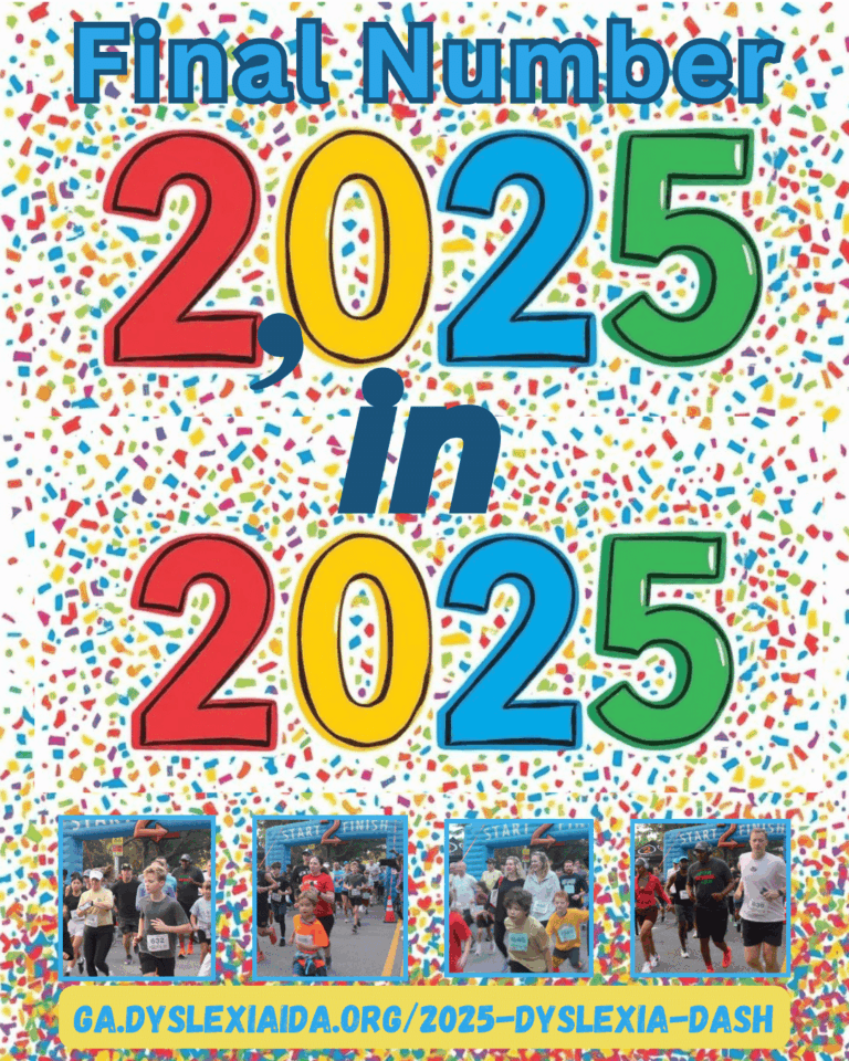 2025 Dyslexia Dash - IDA Georgia